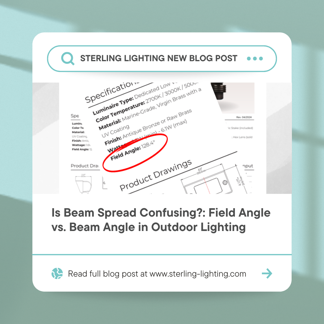 Is Beam Spread Confusing?: Field Angle vs. Beam Angle in Outdoor Light ...